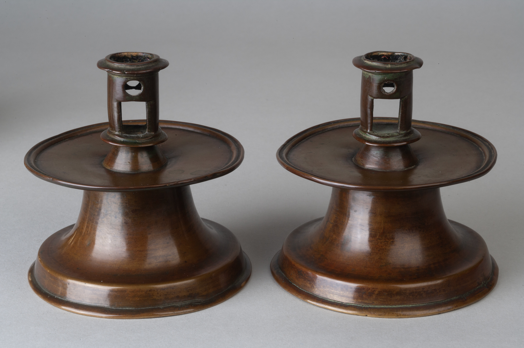 Spanish Capstan Candlesticks - Walpole Antiques